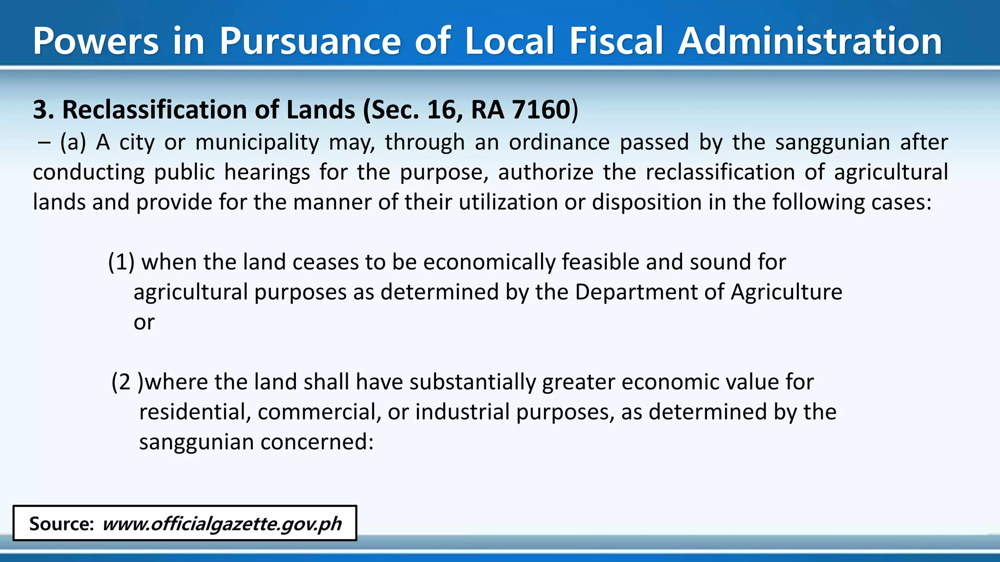 Local Fiscal Administration | PPTX
