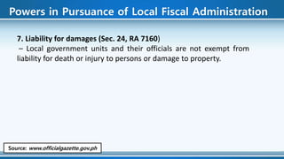 Local Fiscal Administration | PPTX