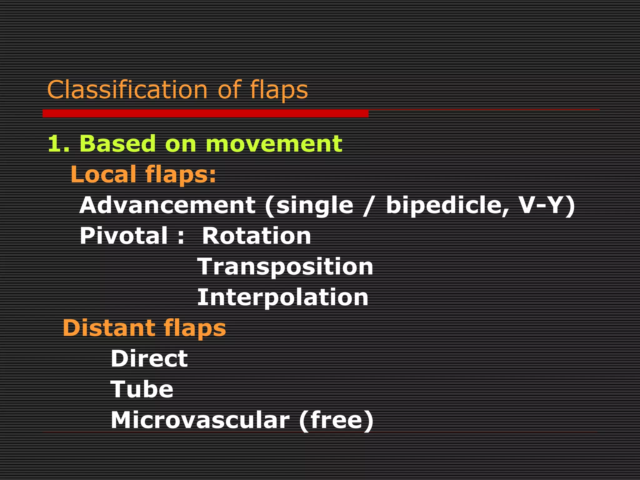 Local flaps | PPT