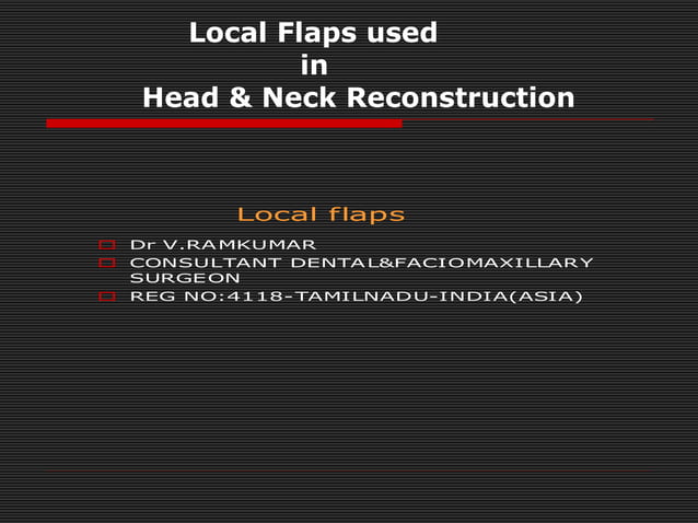 Local flaps | PPT | First Aid | Injuries