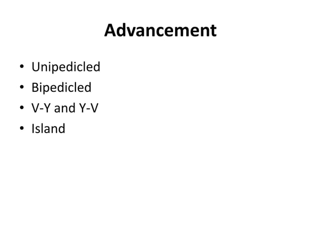 Local flaps classifications | PPTX