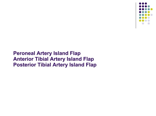 Local Flaps For Lower Limb Reconstruction Version1 | PPT