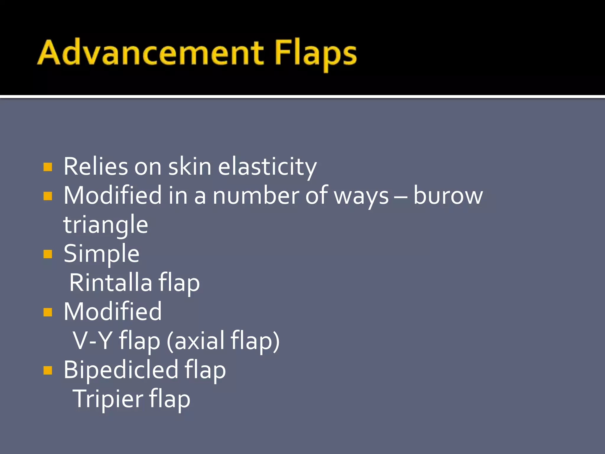 Local flaps in ent | PPTX
