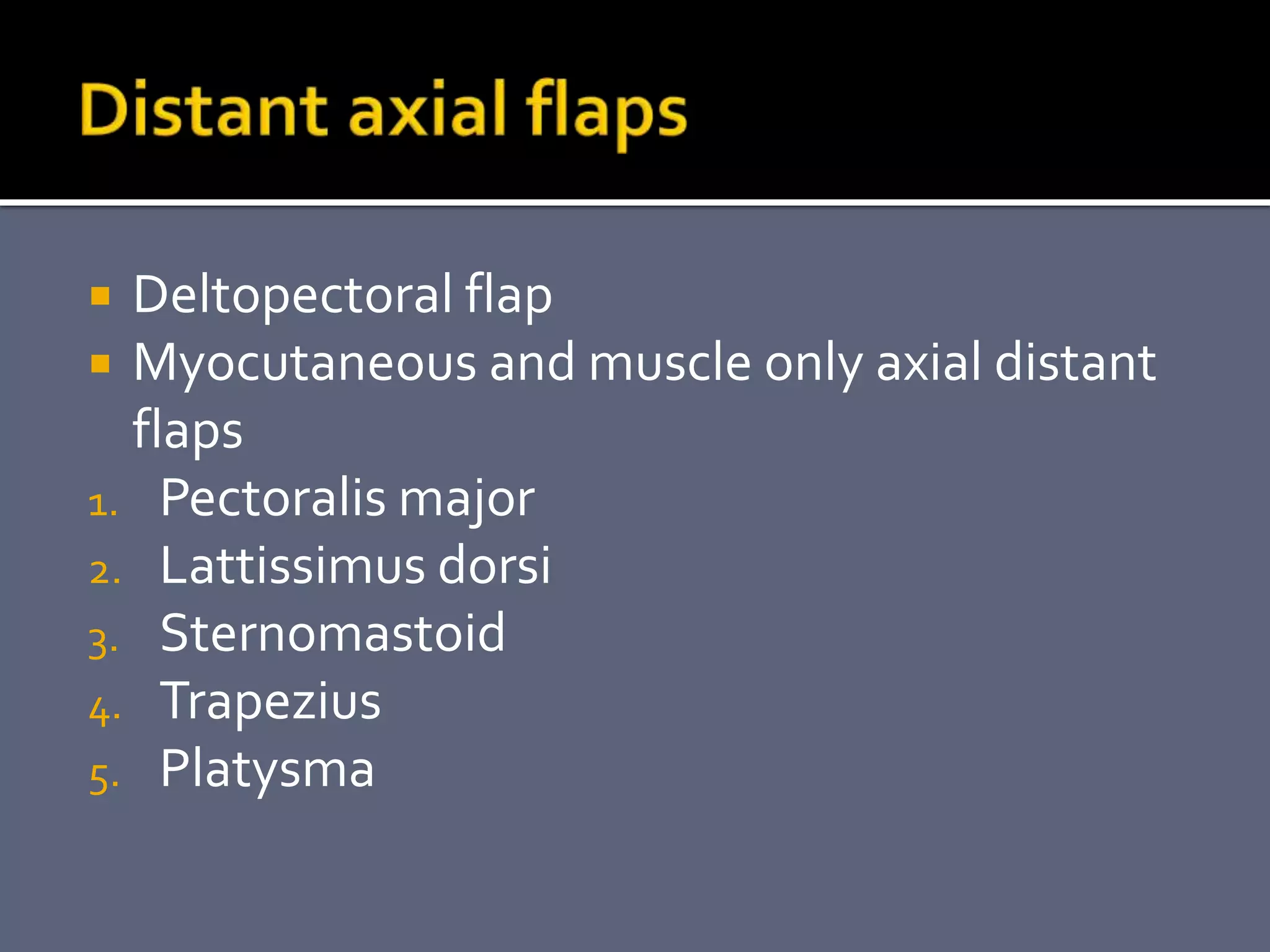 Local flaps in ent | PPTX