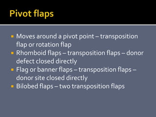 Local flaps in ent | PPTX