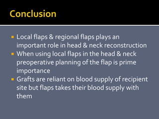 Local flaps in ent | PPTX