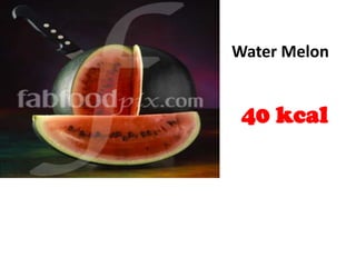 Local food calorie | PPTX
