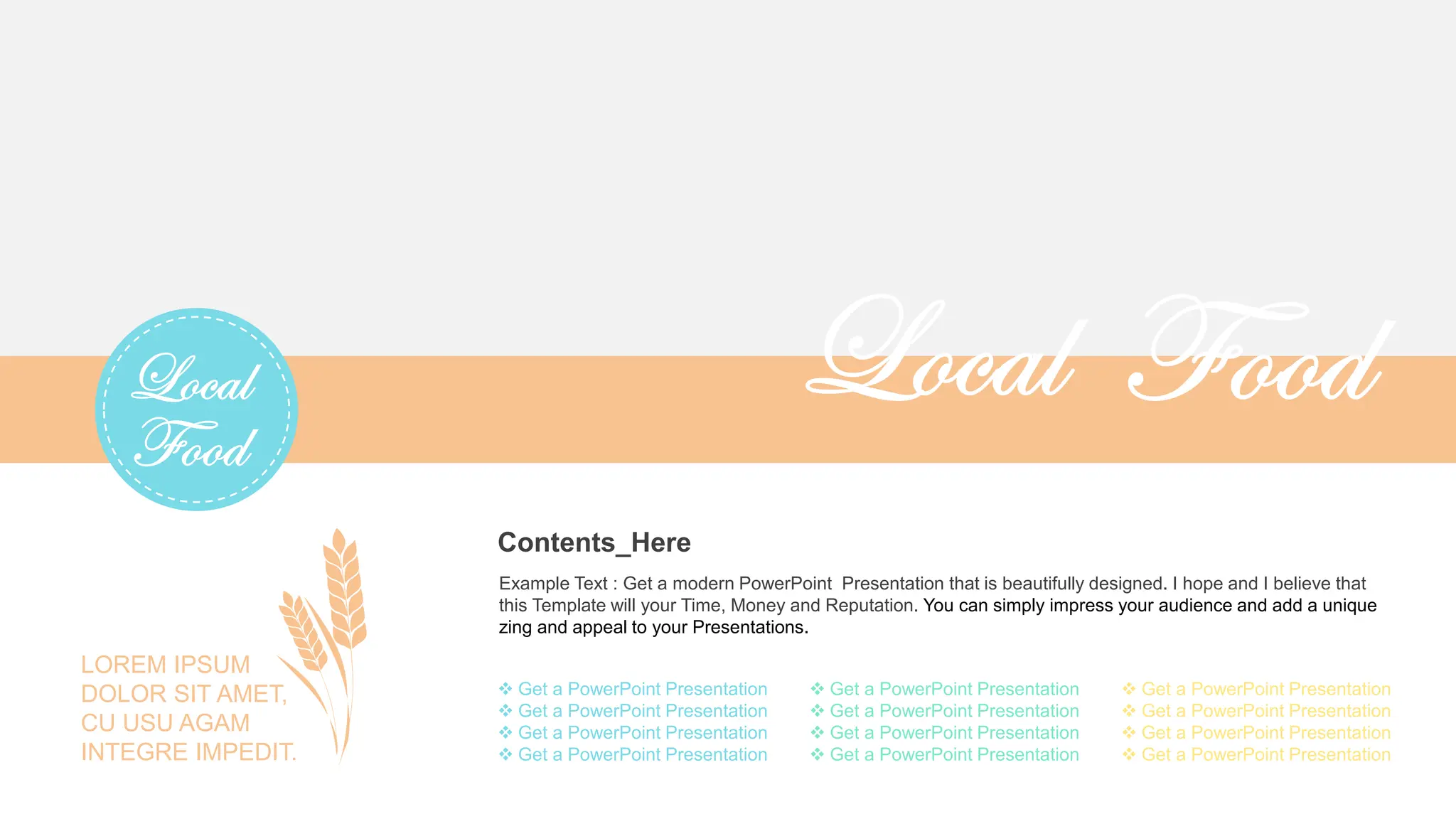 Local Food PowerPoint Templates.pptx