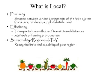 Local foods | PPTX