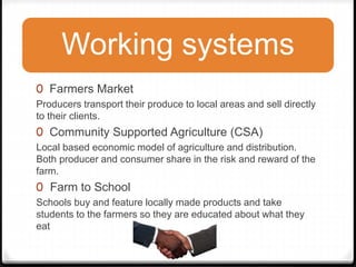 Local food systems | PPTX