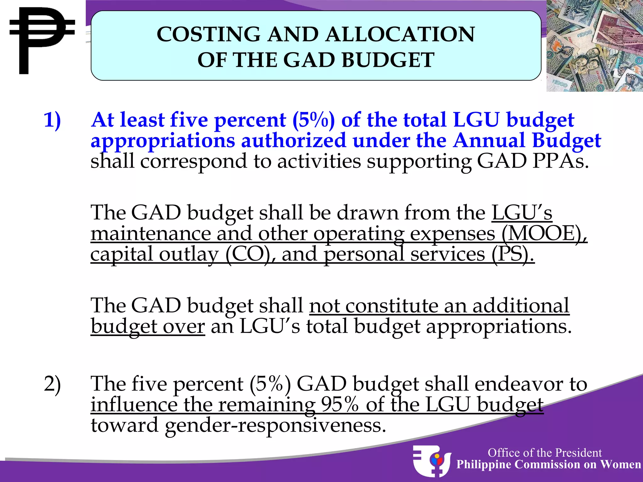 Local gad planning & budgeting | PPT