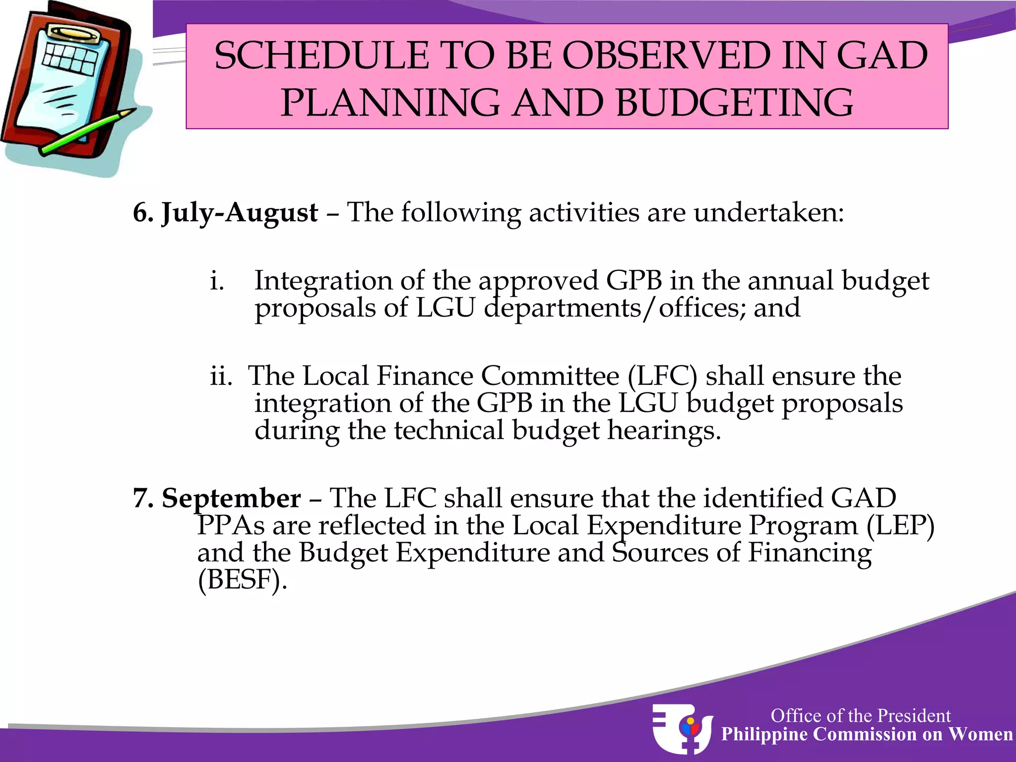 Local gad planning & budgeting | PPT