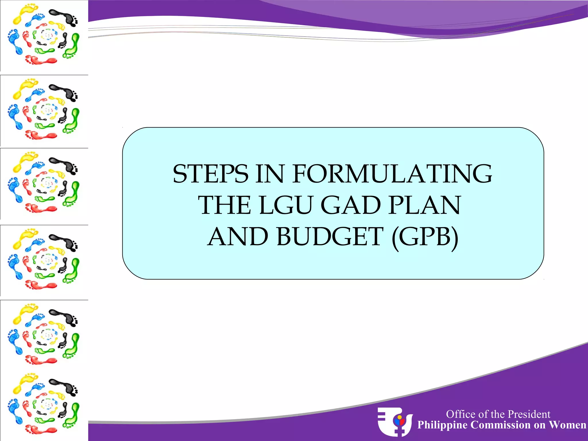 Local gad planning & budgeting | PPT