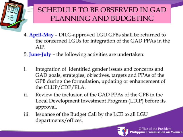 Local gad planning & budgeting | PPT