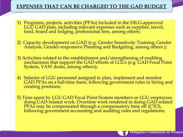 Local gad planning & budgeting | PPT