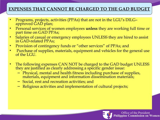Local gad planning & budgeting | PPT