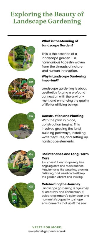 Exploring the Beauty of Landscape Gardening | PDF