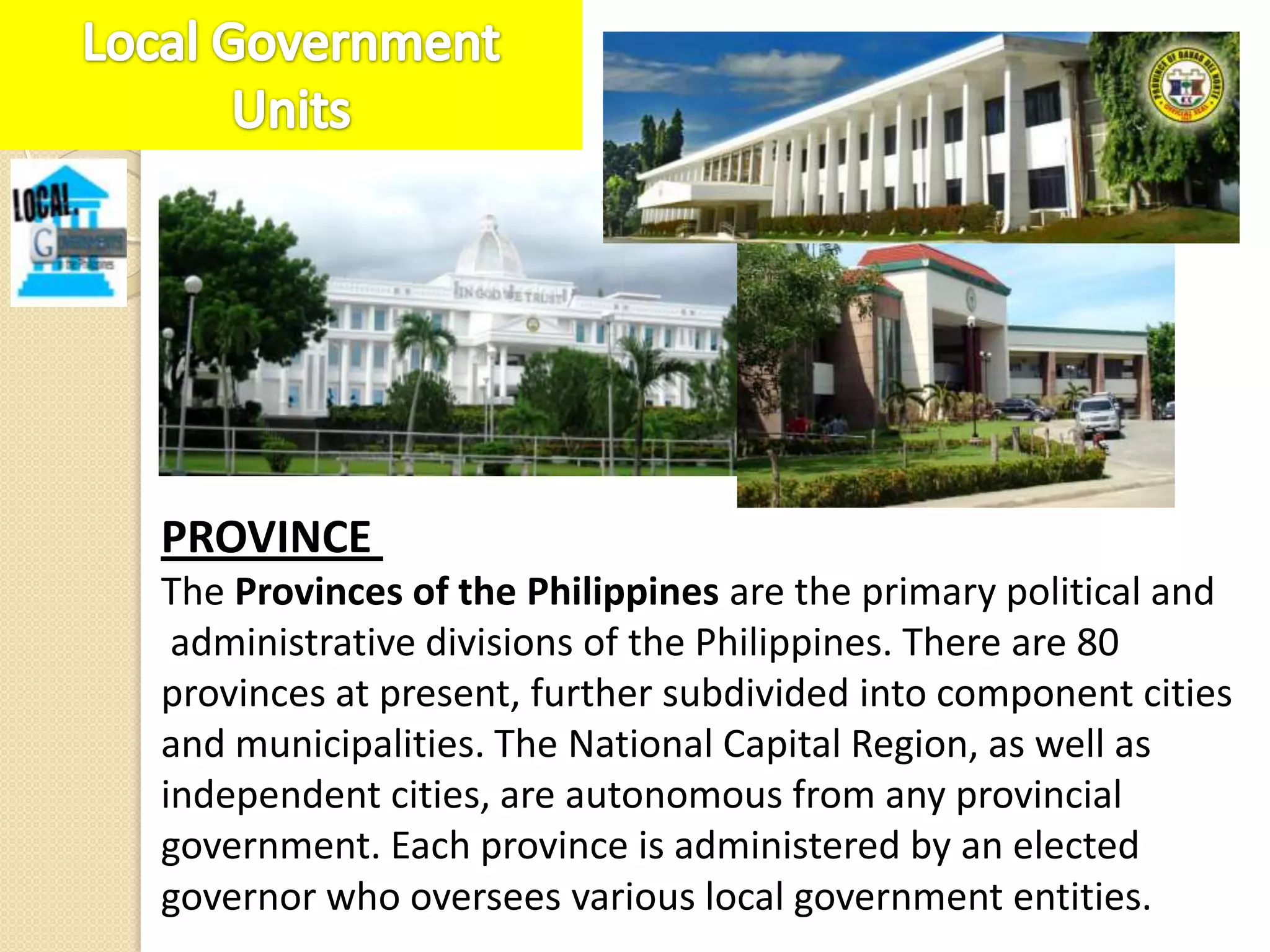 Local Governments in the Philippines | PPTX