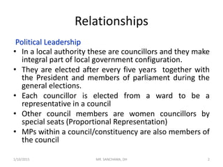 Local governance lecture 6 | PPTX
