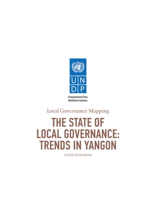 Local Governance Mapping: The State of Local Governance Trends in ...