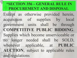 Property and Supply Management w/ introduction to R.A. 9184 Government ...