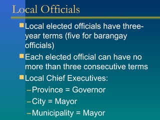 The Philippine Local Government Code | PPT