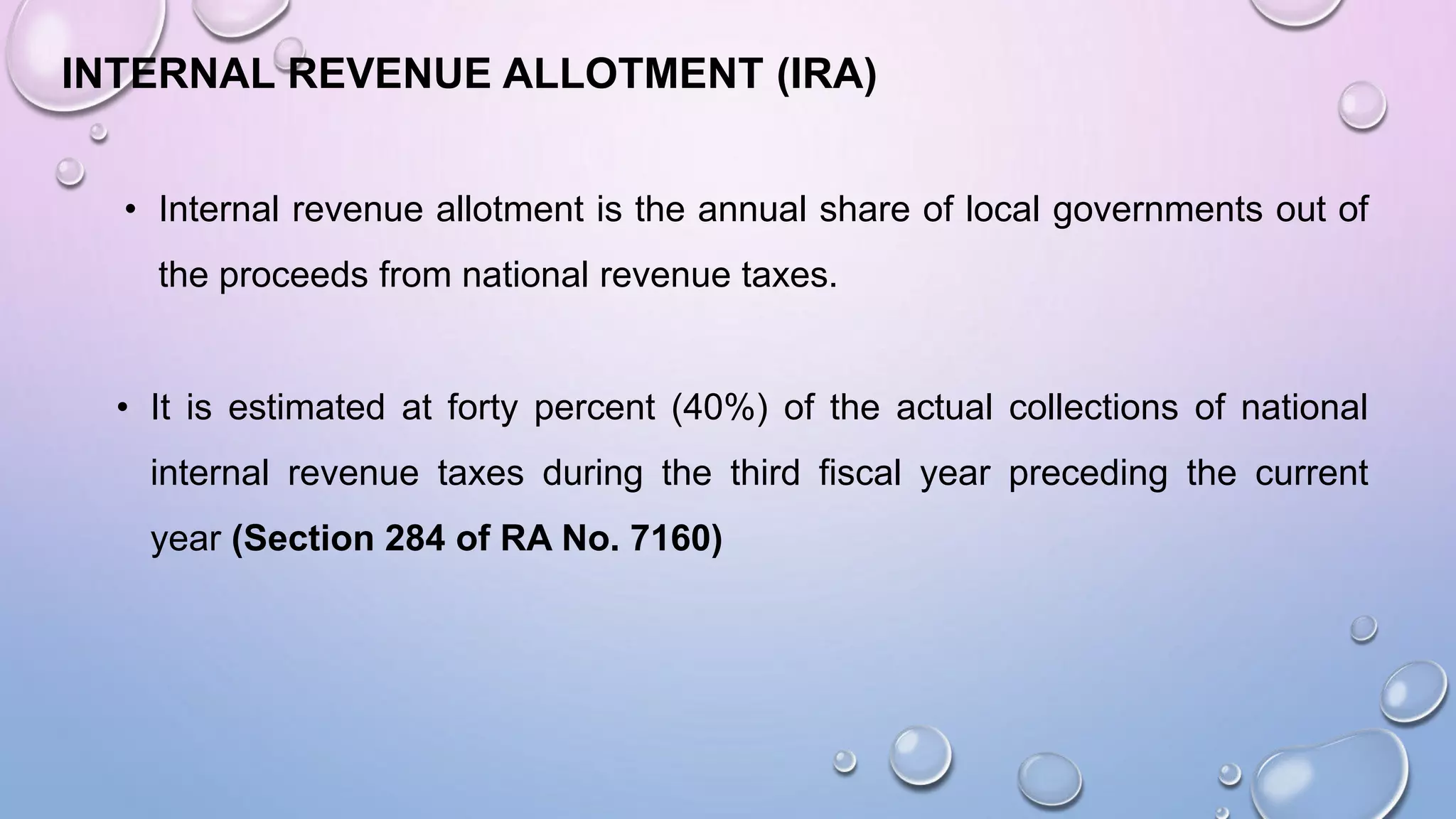 Local government; Financing and Fiscal management | PPTX