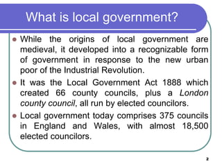 Local government in Great Britain | PPT
