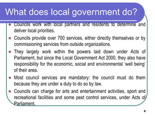 Local government in Great Britain | PPT