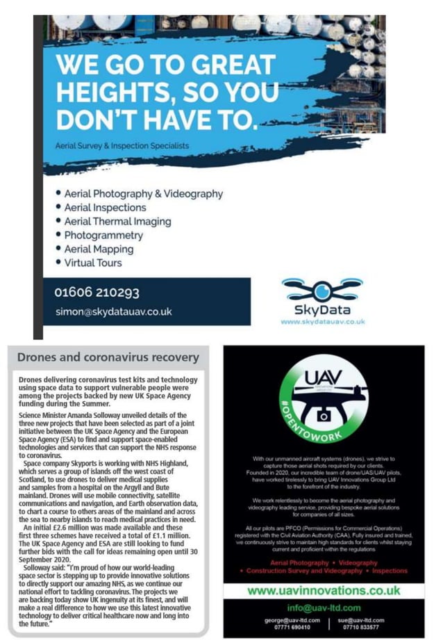 Local Government Magazine feature on drones Oct 2020.pptx | Robotics ...