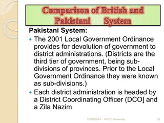 Local government of pakistan | PPTX