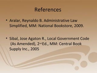 PH Local Government System | PPT