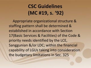 PH Local Government System | PPT