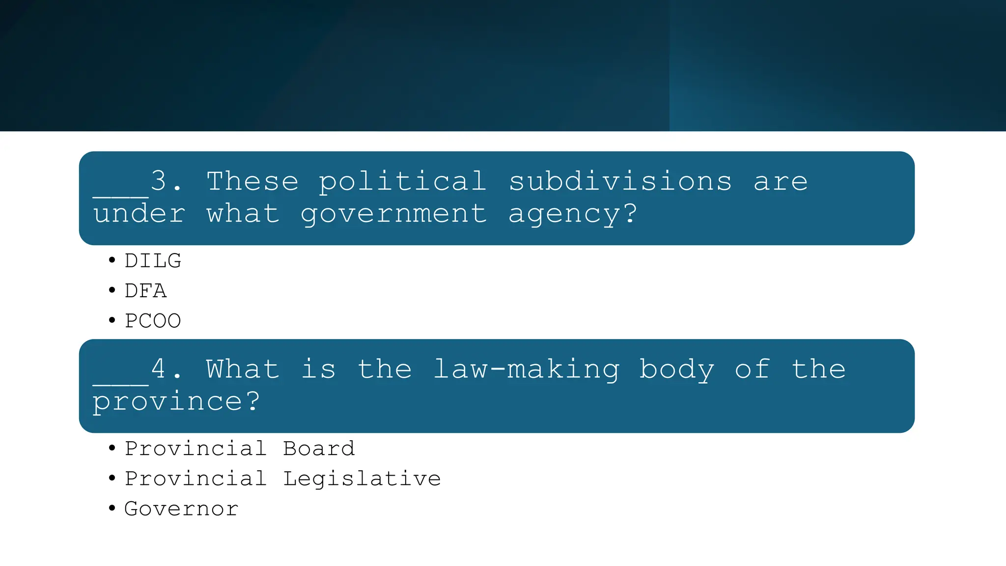 Local Government Unit - Philippine Politics and Governance | PPTX