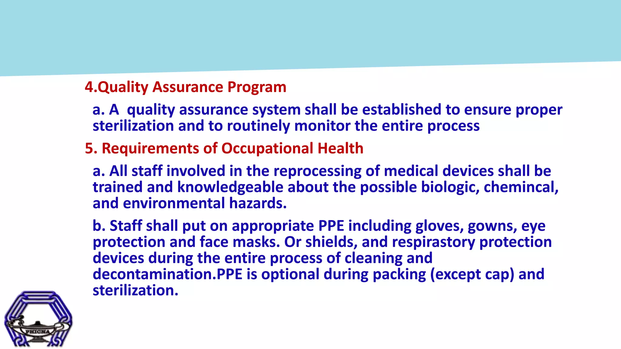 Local Guidelines in Infection Prevention and Control | PPTX