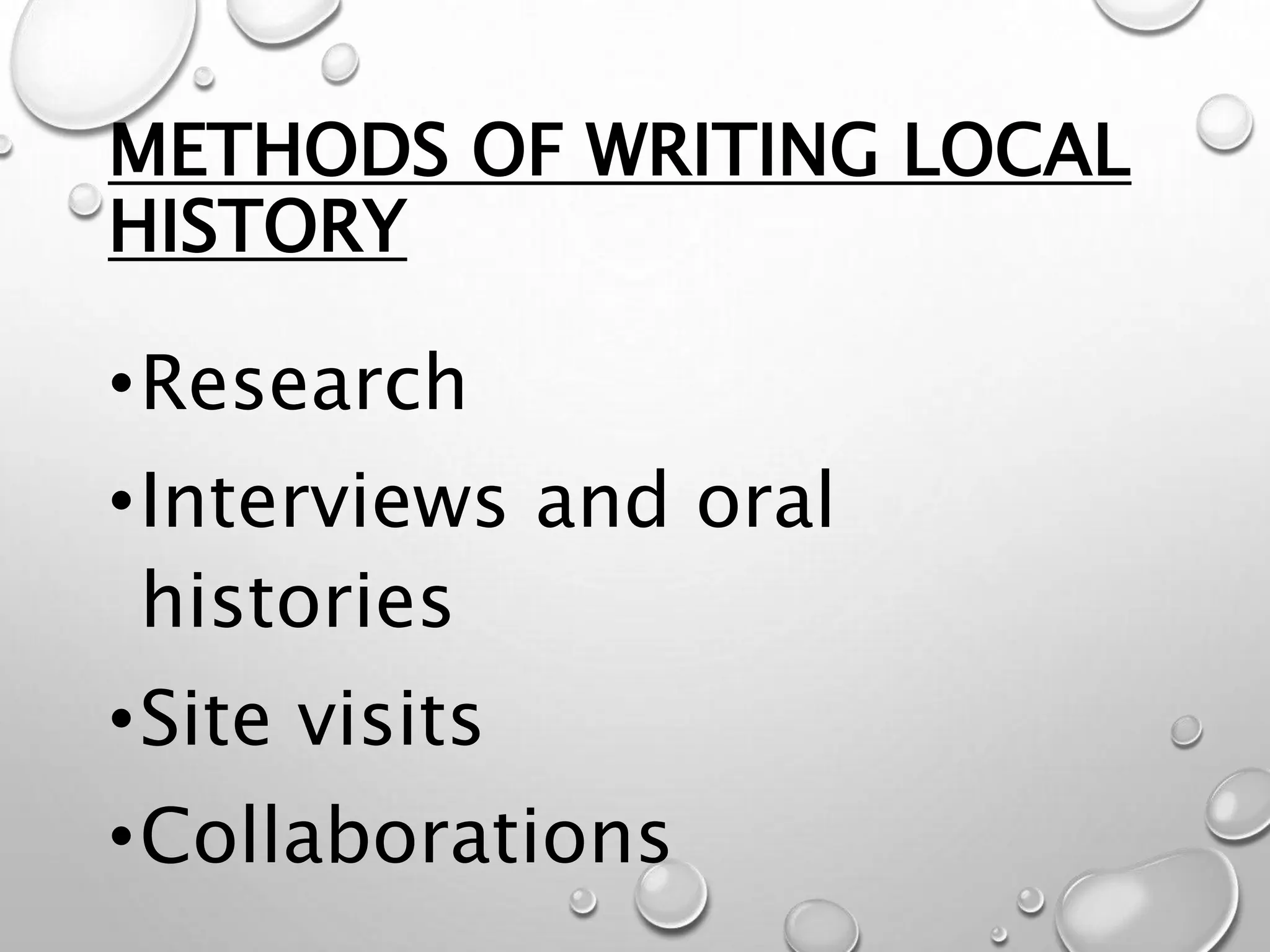 local history history of local history.pptx