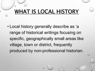 local history history of local history.pptx