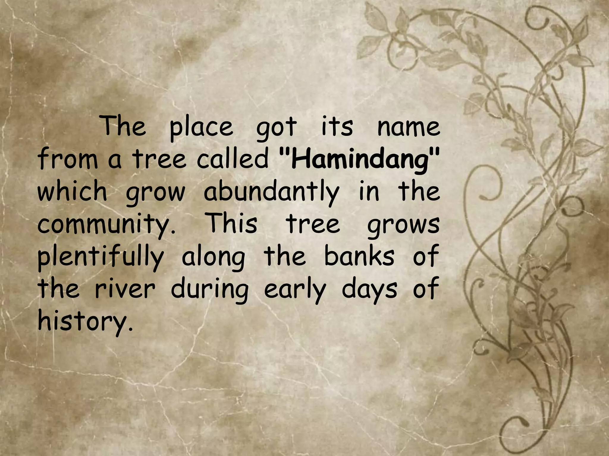 Local history of jamindan | PPTX