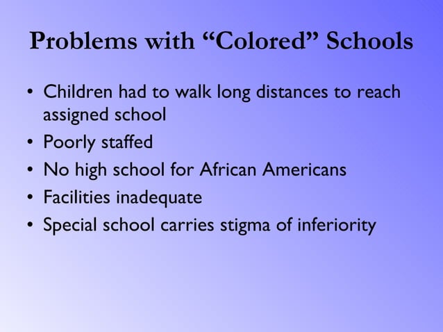 Providence School Desegregation, 1819-1866 | PPT | Secondary Education ...