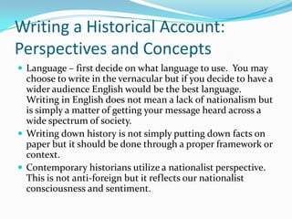 Local history research | PPTX