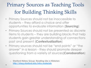 Local history resources and the common core | PPT