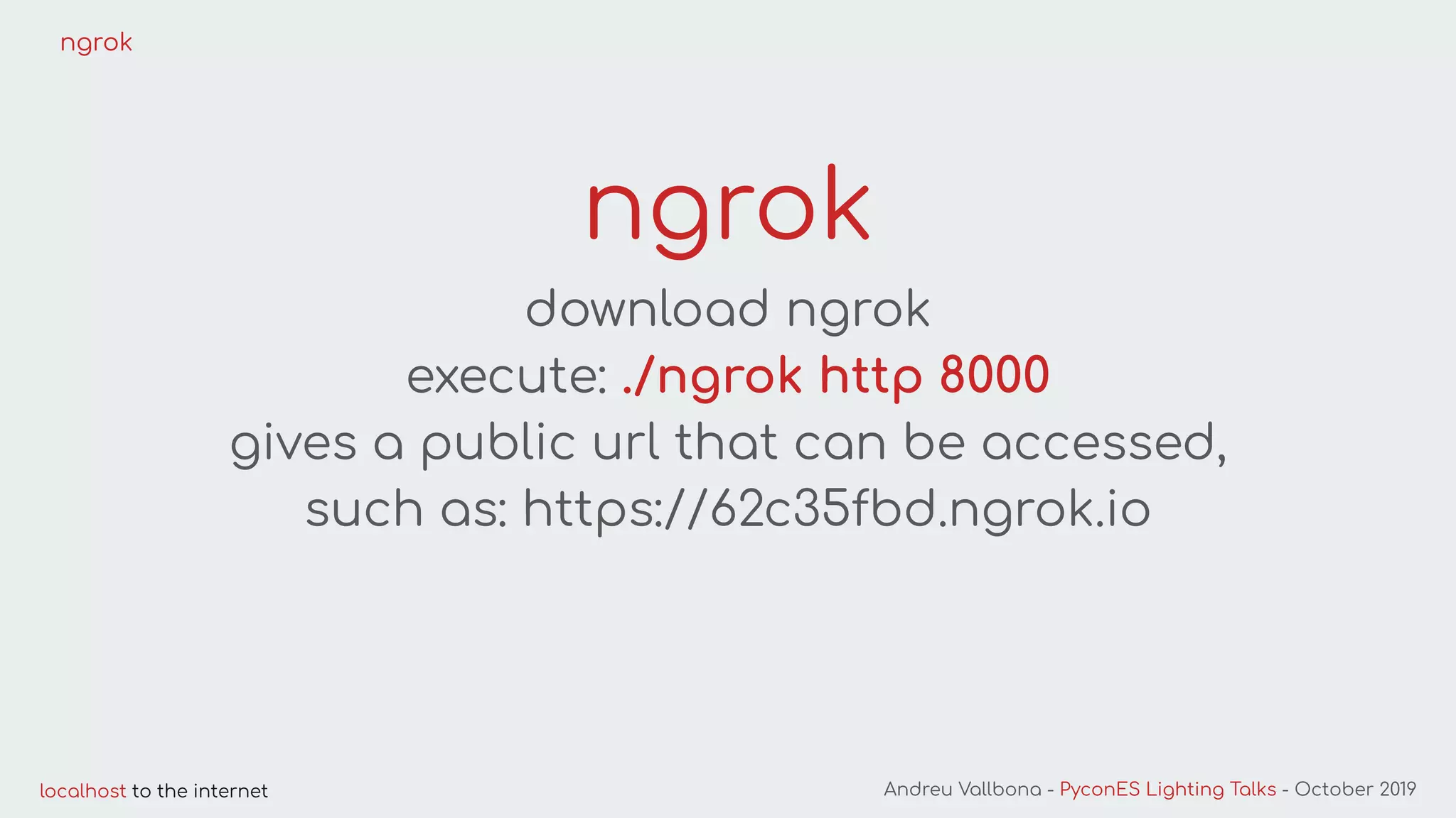 Localhost to the internet | PDF