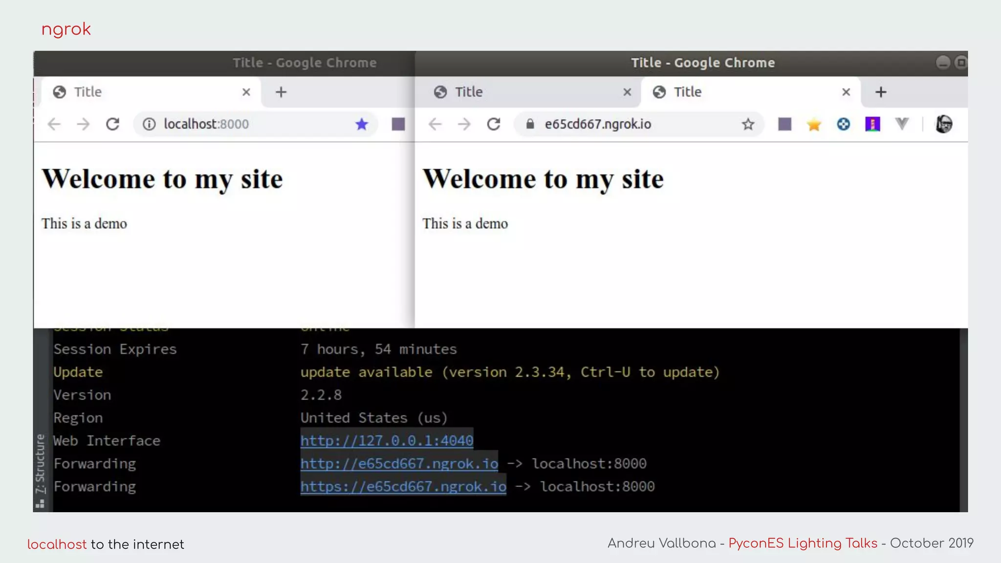 Localhost to the internet | PDF