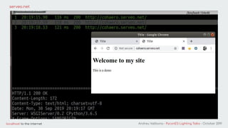 Localhost to the internet | PDF
