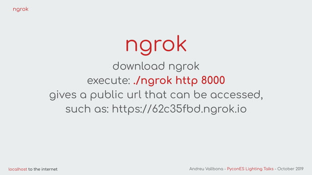 Localhost to the internet | PPT