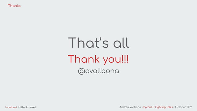 Localhost to the internet | PPT