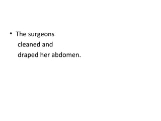 Local infiltrative anesthesia for cesarean section | PPT