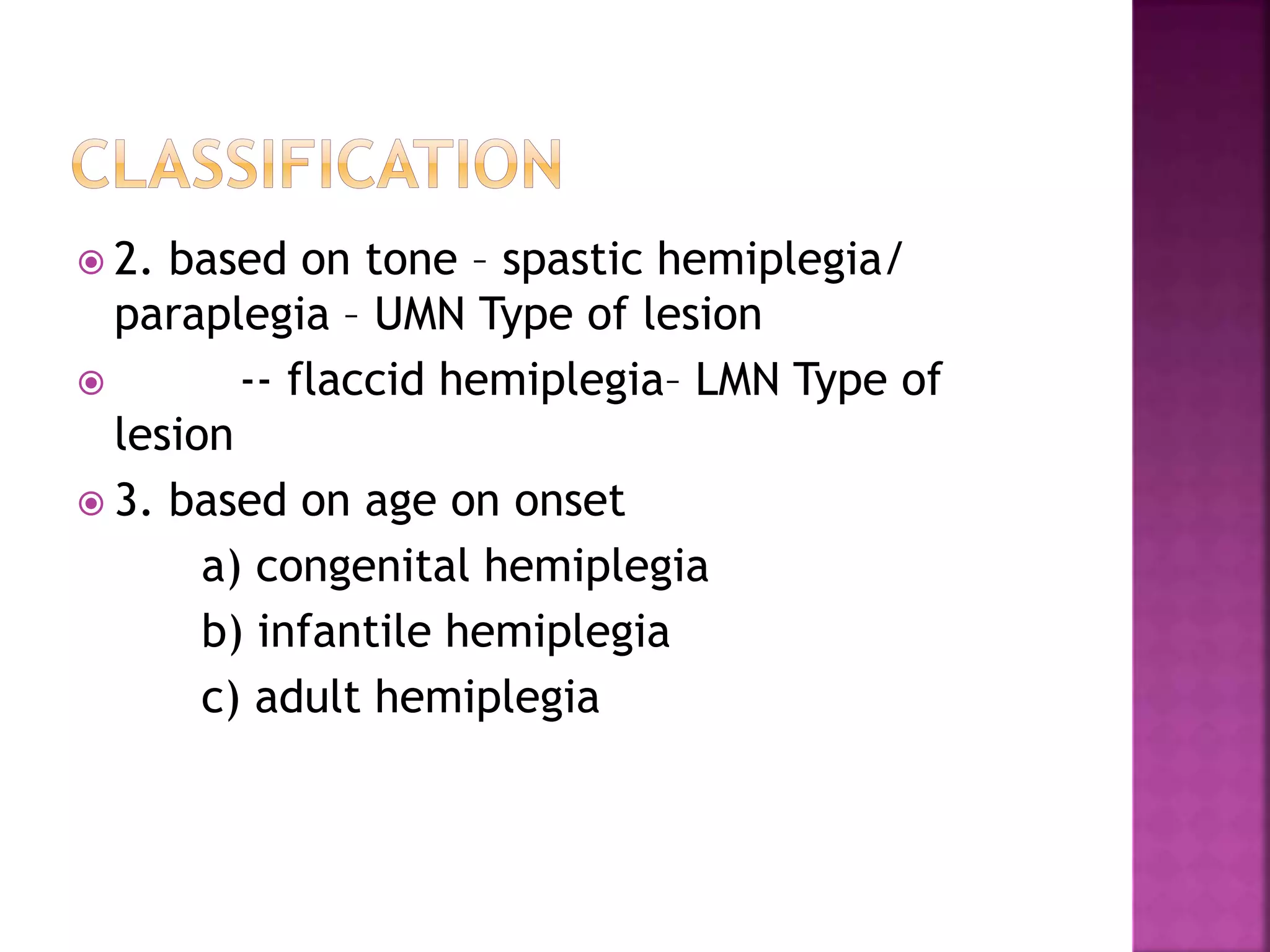 Localisation of lesion cns | PPT
