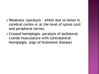 Localisation of lesion cns | PPT