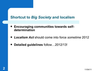 Localism regional studies presentation by James Derounian | PPT | Civic ...